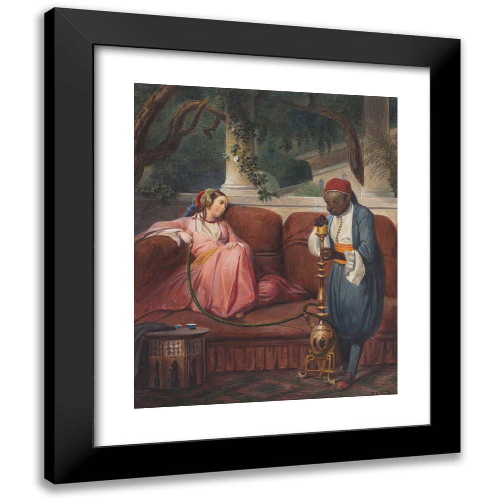 Master VCD 15x18 Black Modern Framed Museum Art Print Titled - Oriental ...