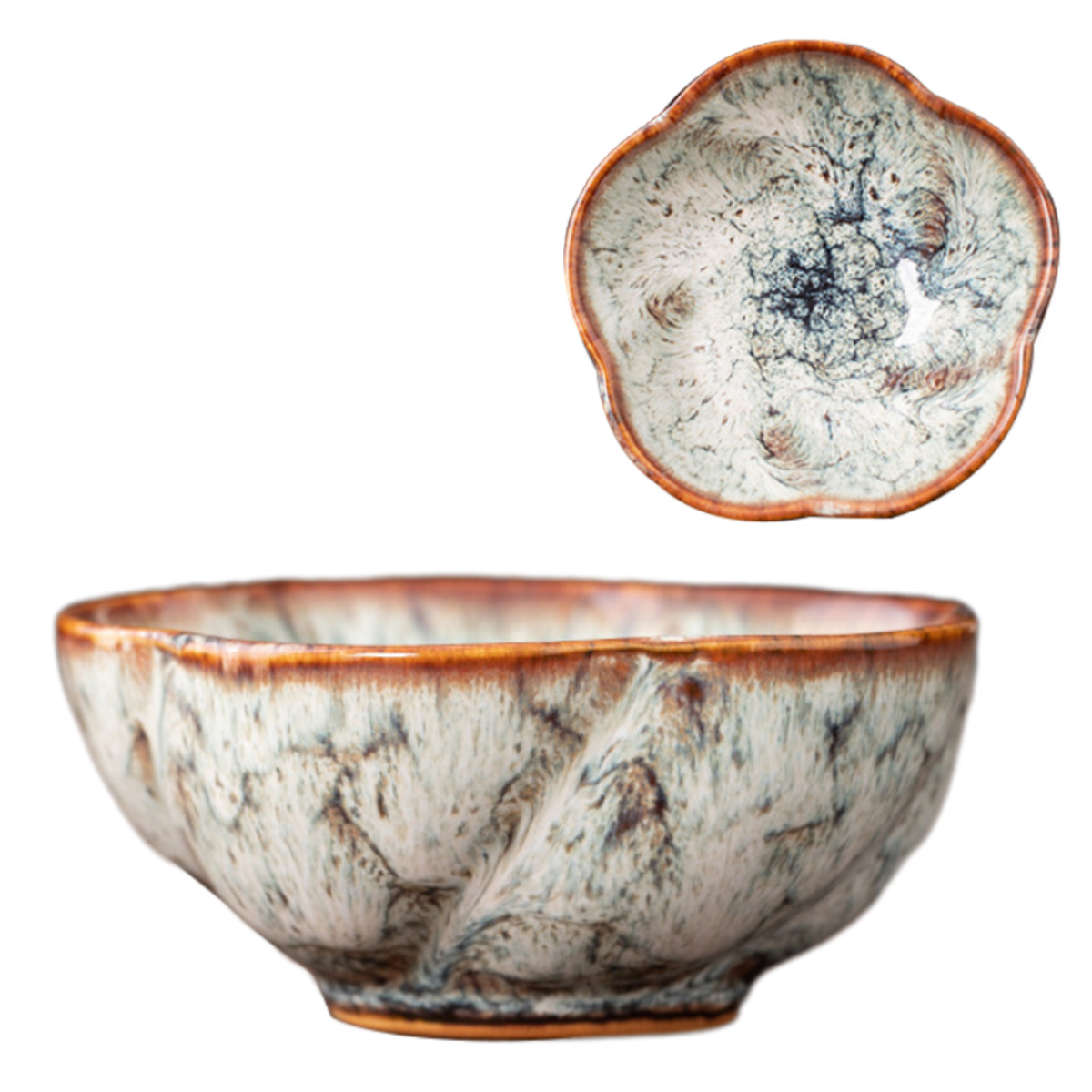 Master cup glazed color Kung Fu tea cup, 65ml ceramic small tea cup, hat, tea bowl, kiln turned ...