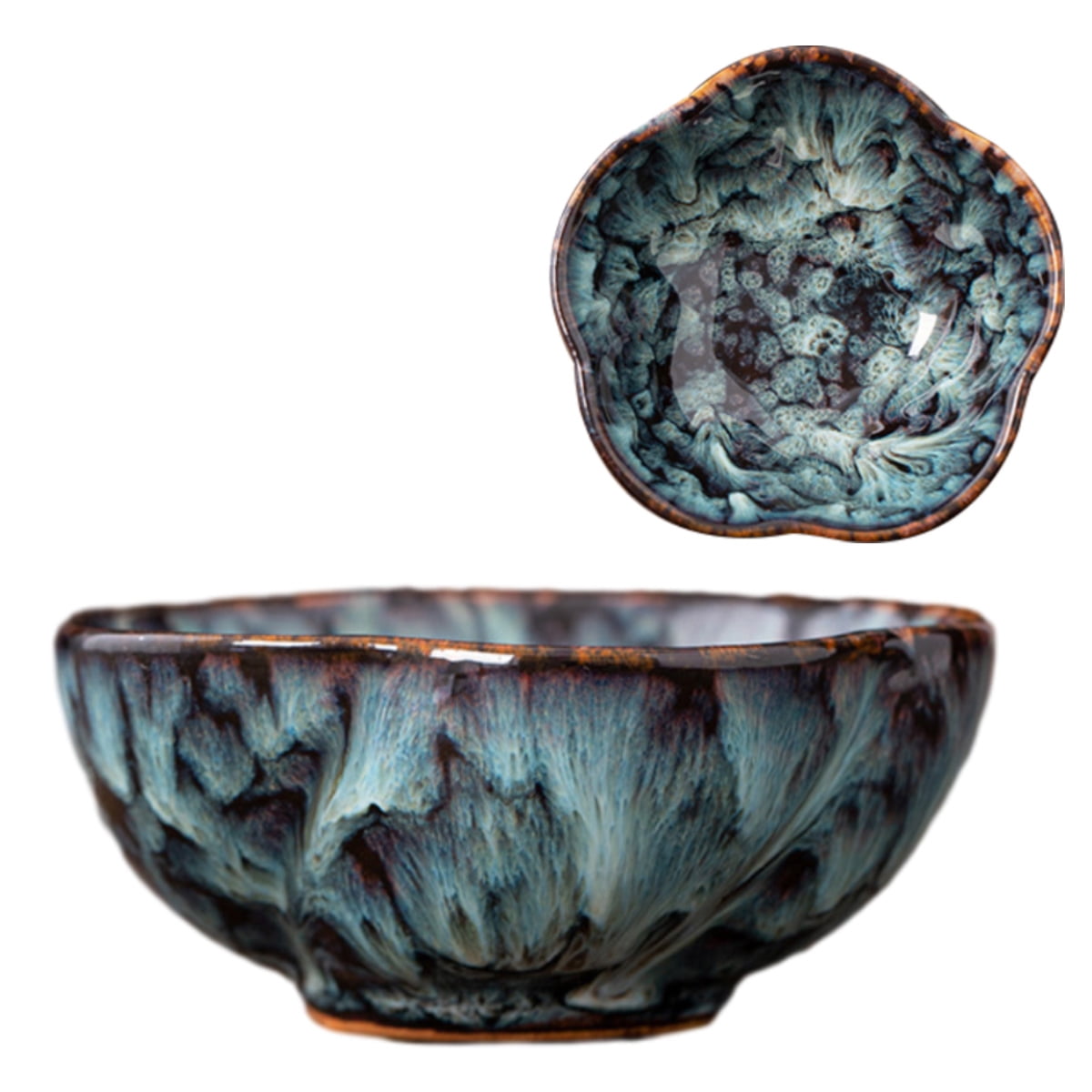 Master cup glazed color Kung Fu tea cup, 65ml ceramic small tea cup ...