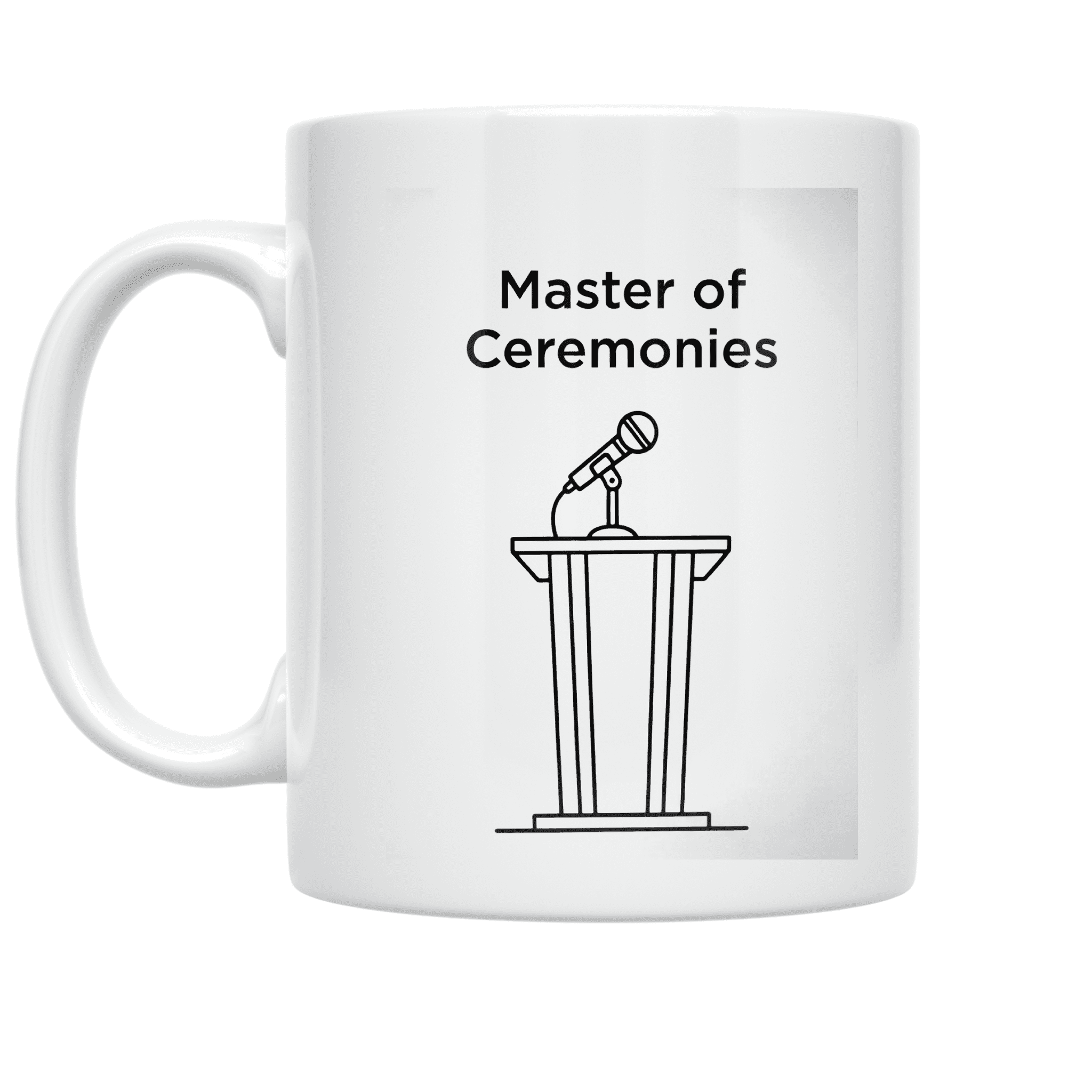 Master of Ceremonies - Event Host - 11 oz Ceramic Coffee Mug - Walmart.com