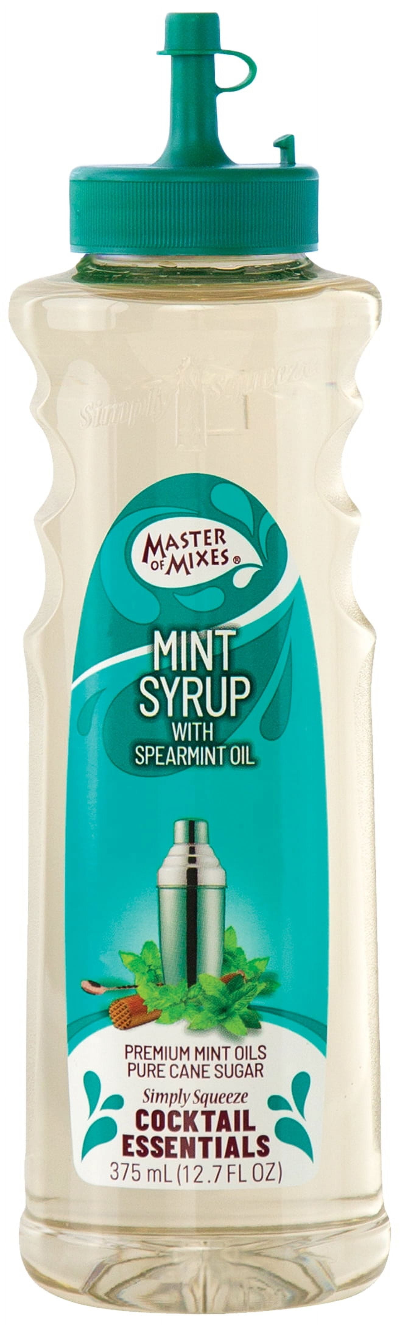 Master of Mixes Cocktail Essentials Mint Syrup Liquid, 375 ml Plastic ...
