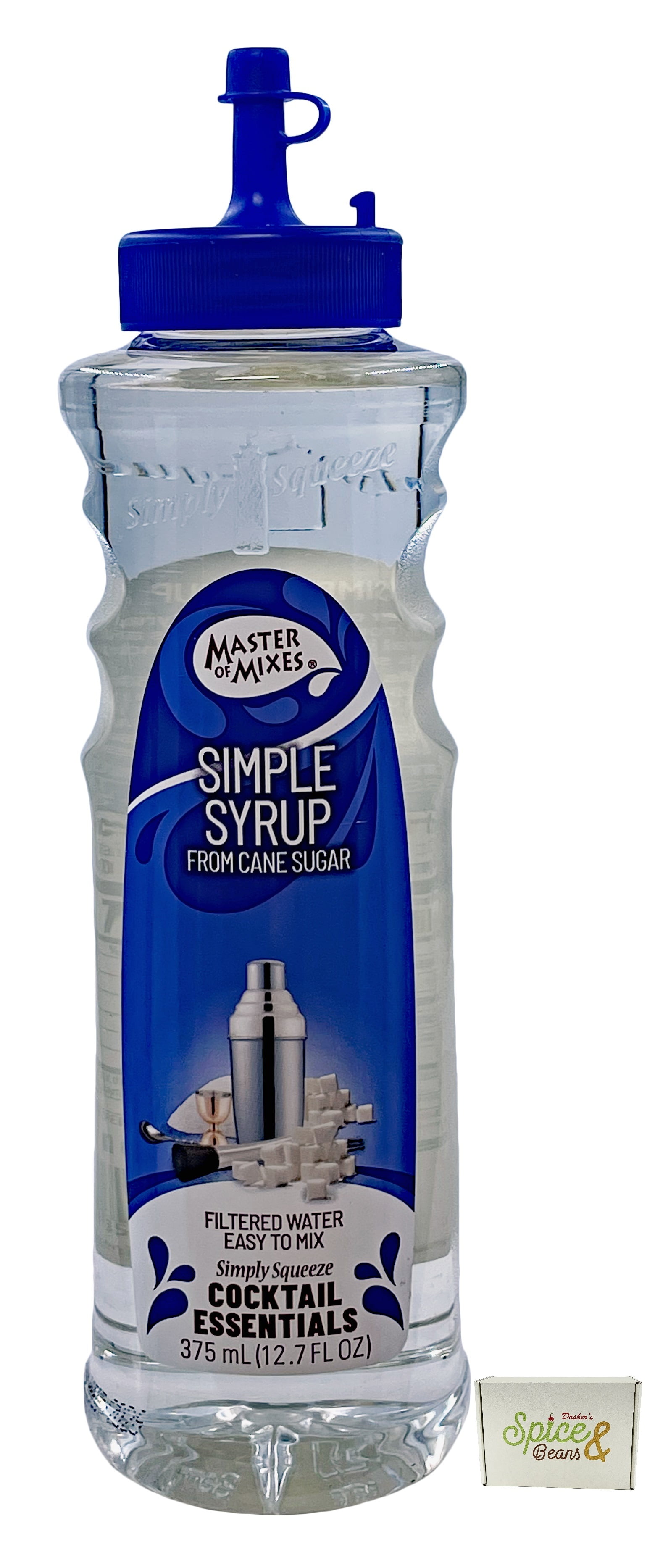 Master of Mixes Simple Syrup 12.7 fl oz Cocktail Essentials Sugar Syrup ...