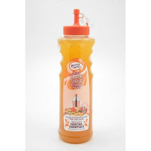 Master of Mixes Cocktail Essentials Simple Syrup Peach - Walmart.com