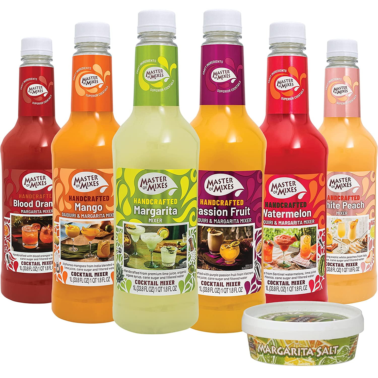 Master of Mixes Margarita / Daiquiri Drink Mixes Variety, Ready to Use ...