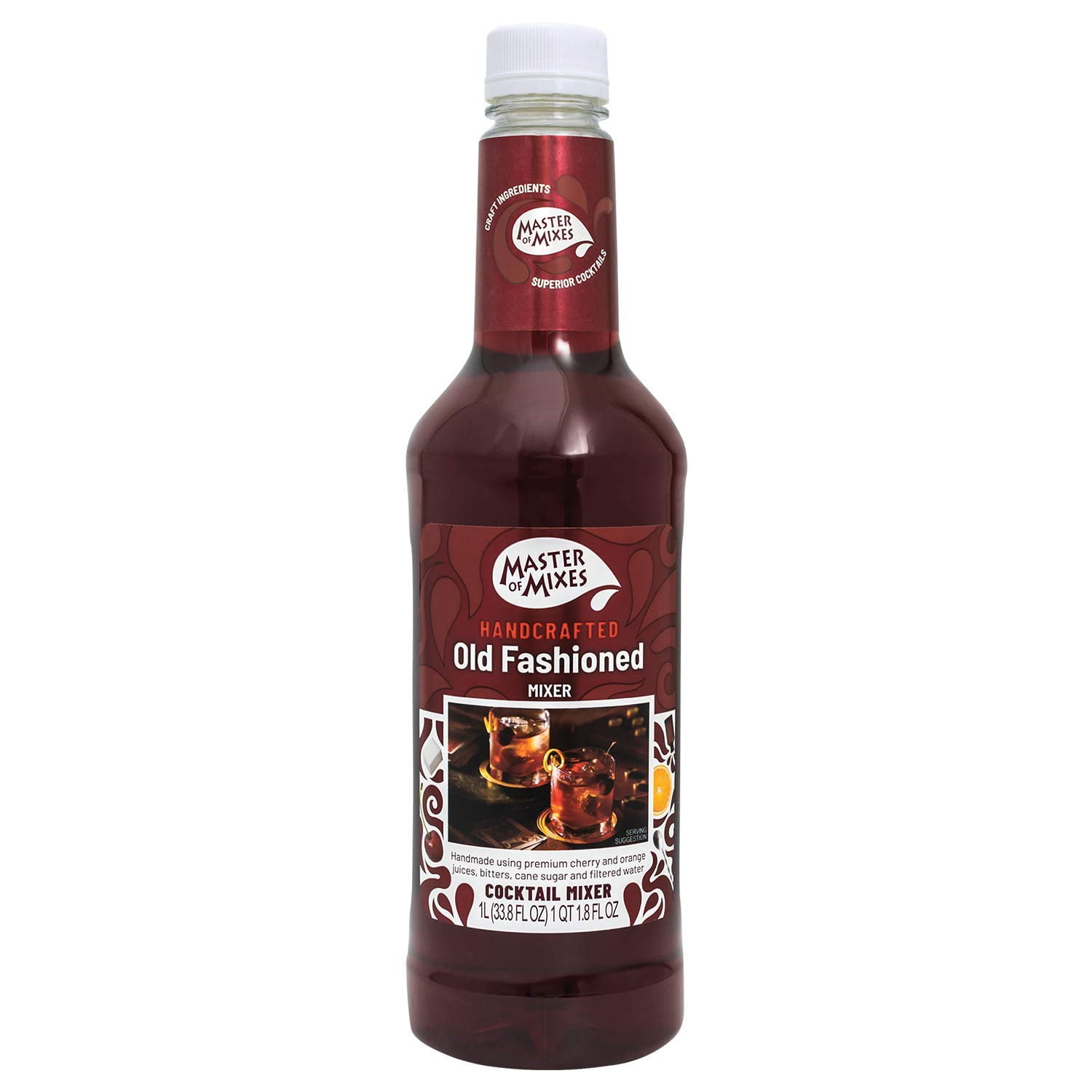 Master of Mixes Old Fashioned Drink Mix, 1 Liter (33.8 Fl Oz) - Walmart.com