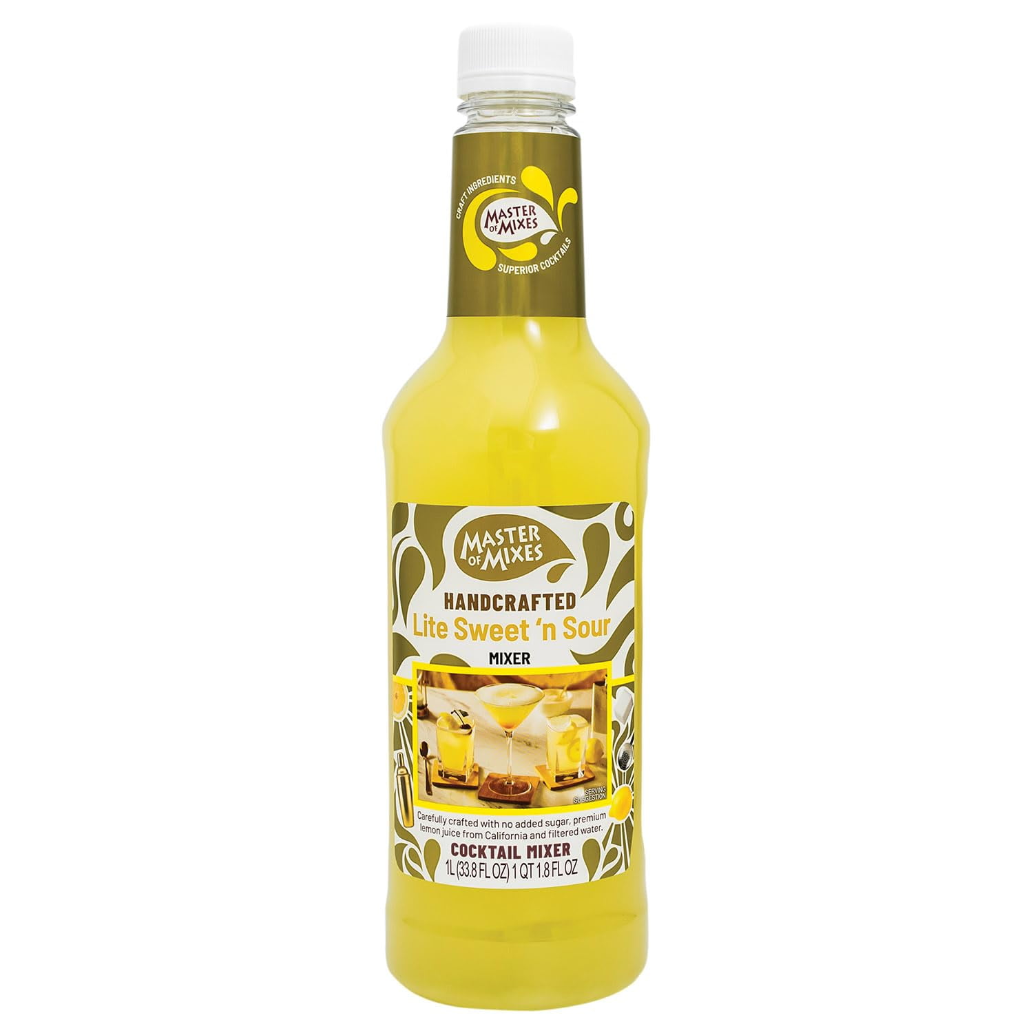 Master of Mixes Sweet N' Sour Mix 1 Liter Plastic Bottle - Premium ...