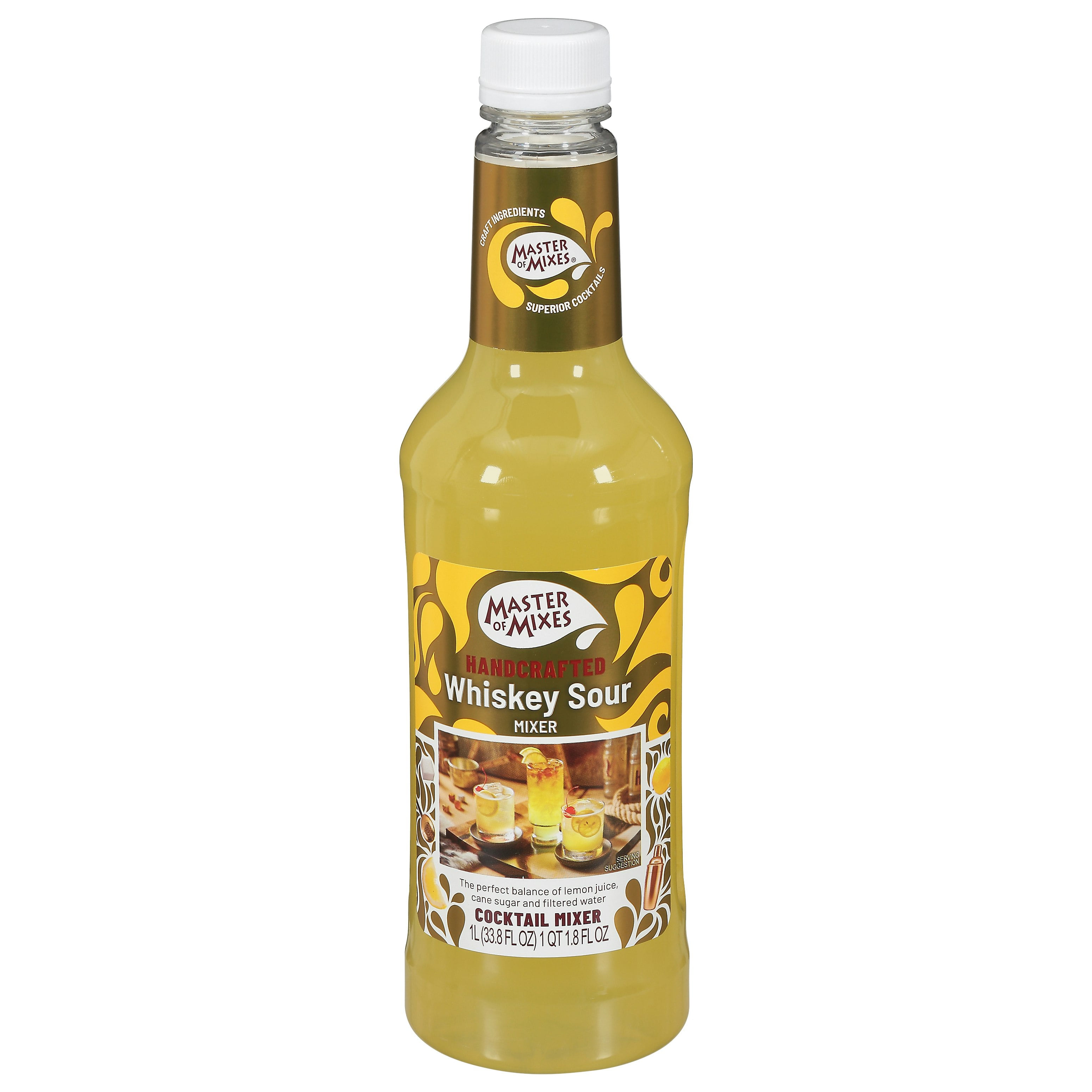 Master of Mixes Whiskey Sour Mix 33.8 oz (Pack Of 6) - Walmart.com