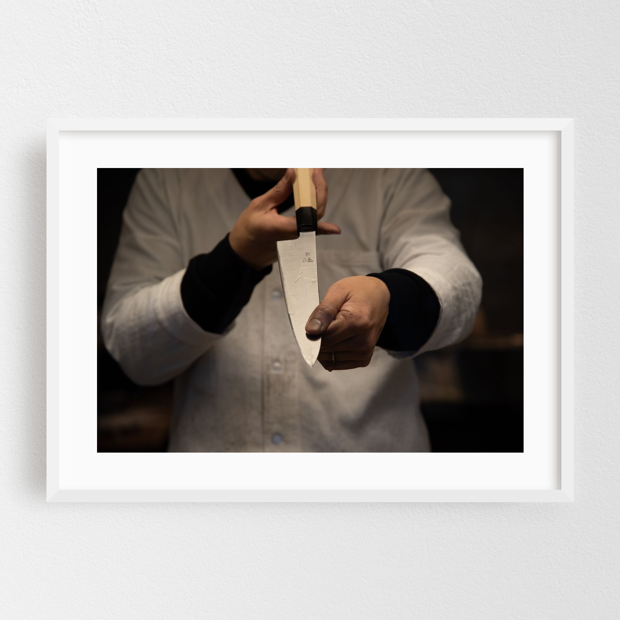 Master of the Blade - Photography Kitchen Decor Japanese Food White ...