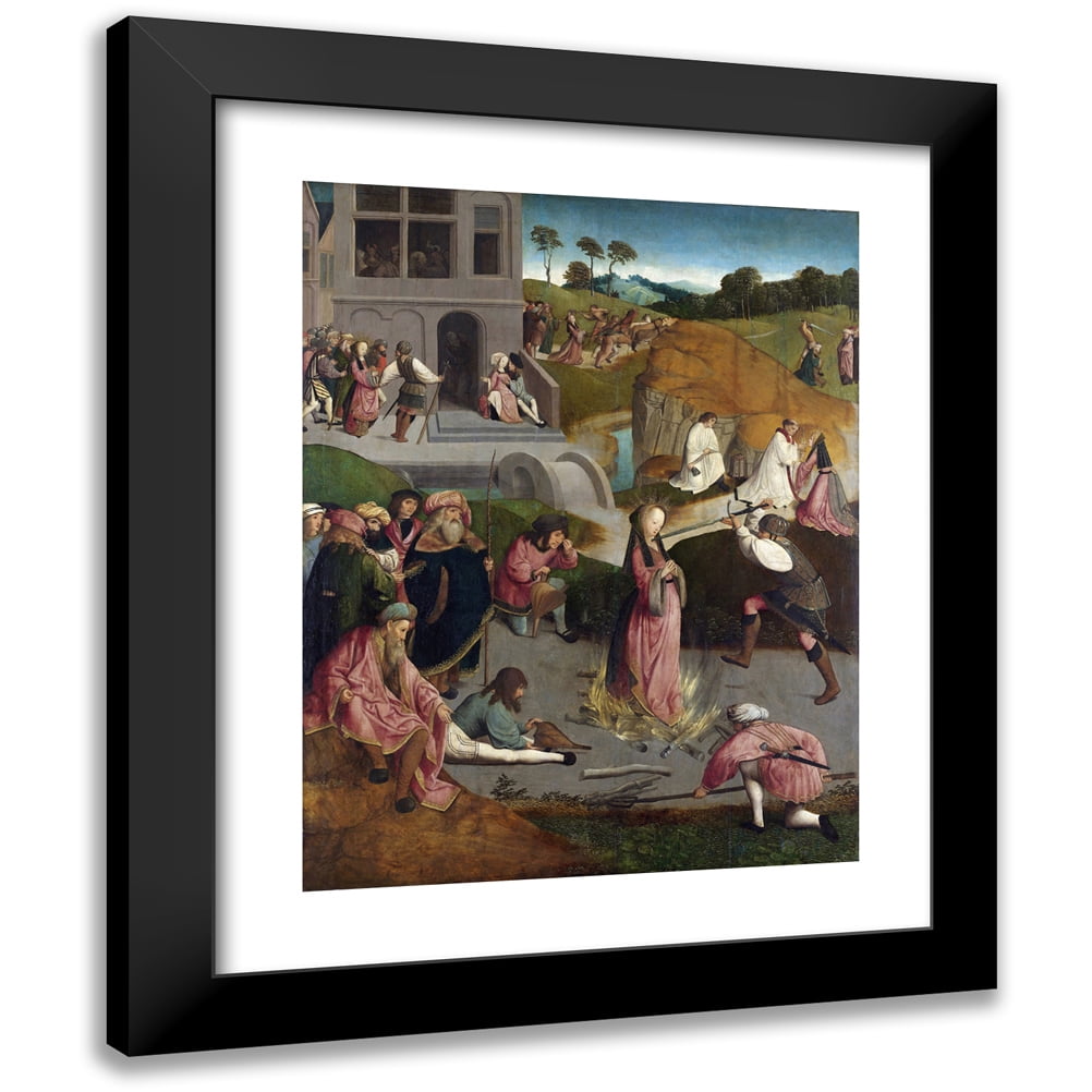 Master of the Figdor Deposition 15x18 Black Modern Framed Museum Art ...