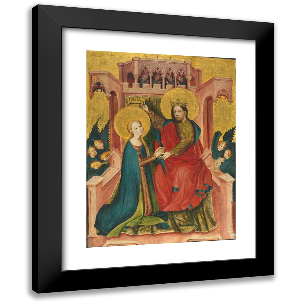Master of the Fröndenberg Altarpiece 19x24 Black Modern Framed Museum ...