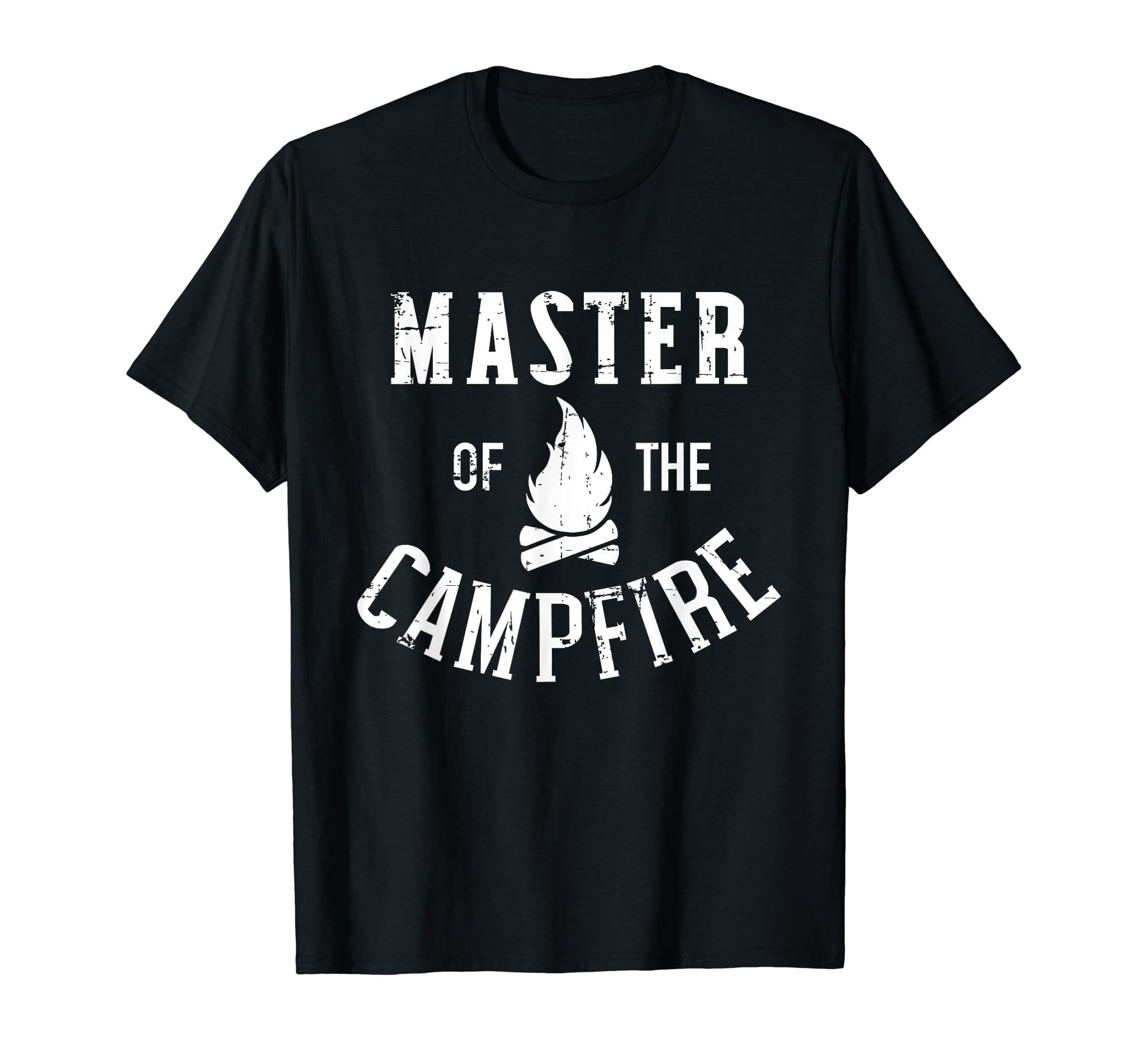 Master of the campfire Camping T-Shirt - Walmart.com