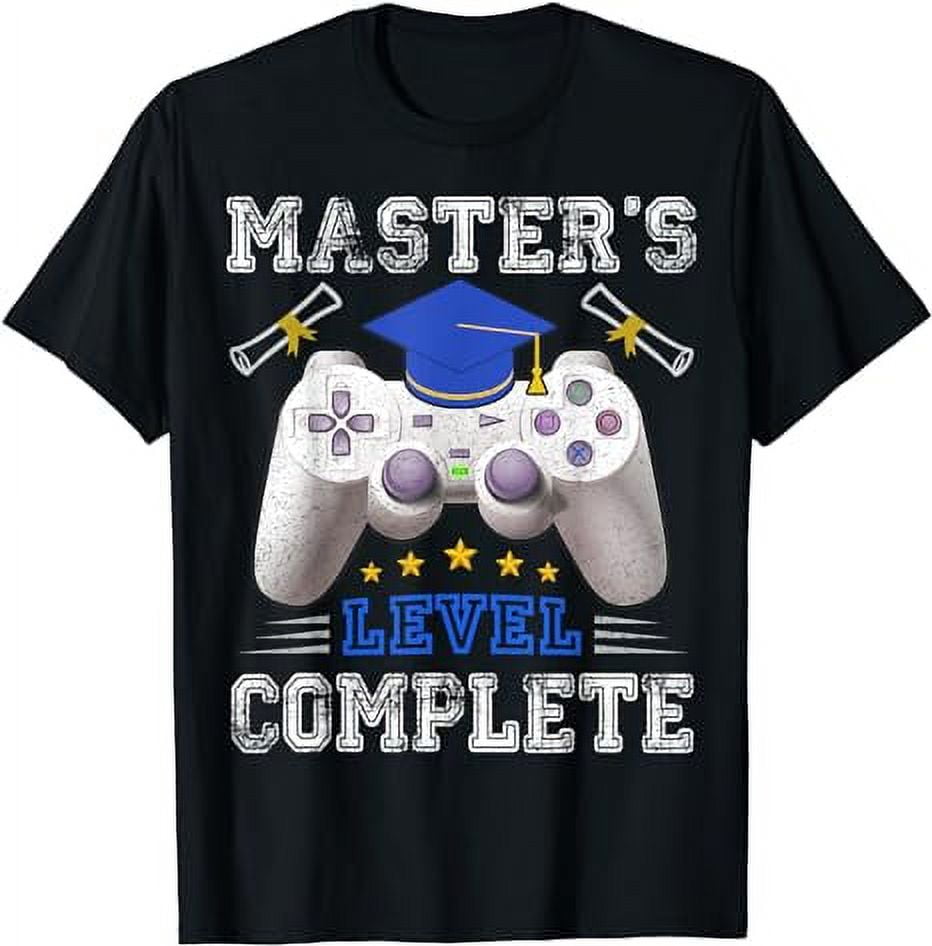 Master's Graduation 2024 Gamer Graduate T-Shirt - Walmart.com