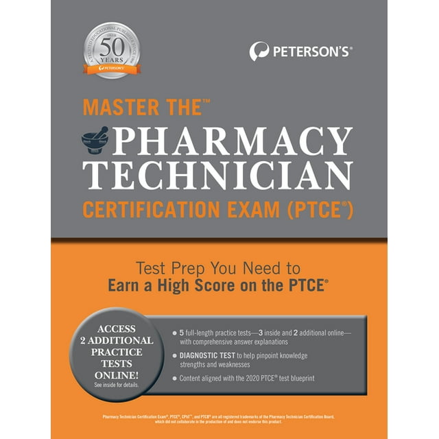 Master the Pharmacy Technician Certification Exam (Ptce) (Paperback ...