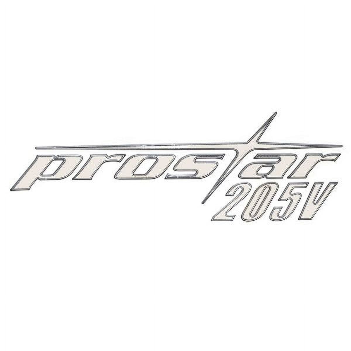 MasterCraft Boat 758420 | ProStar 205V Raised Emblem Decal / Sticker ...