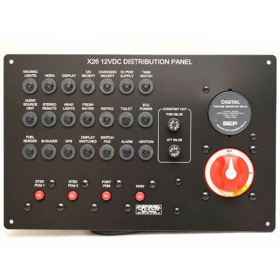 MasterCraft Boat Battery Switch Panel 501213A | X26 w/ Breakers 12V ...
