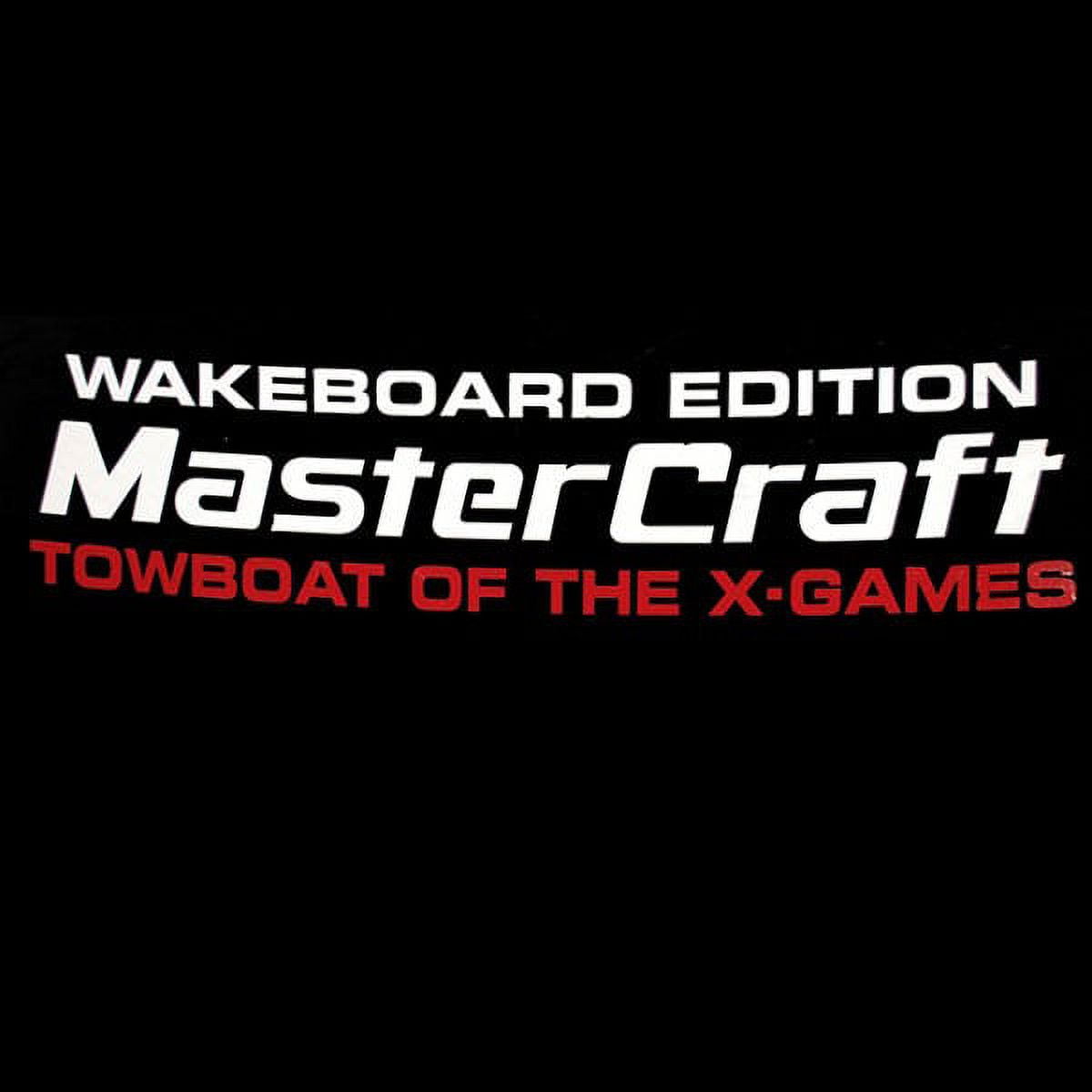 MasterCraft Boat Decal 750051 | OEM Wakeboard Edition White Red ...