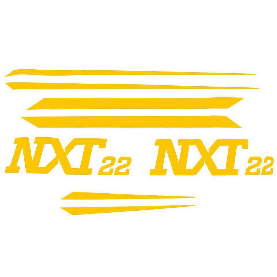MasterCraft Boat Decal Kit 7501607 | NXT22 Flash Yellow (8 PC ...