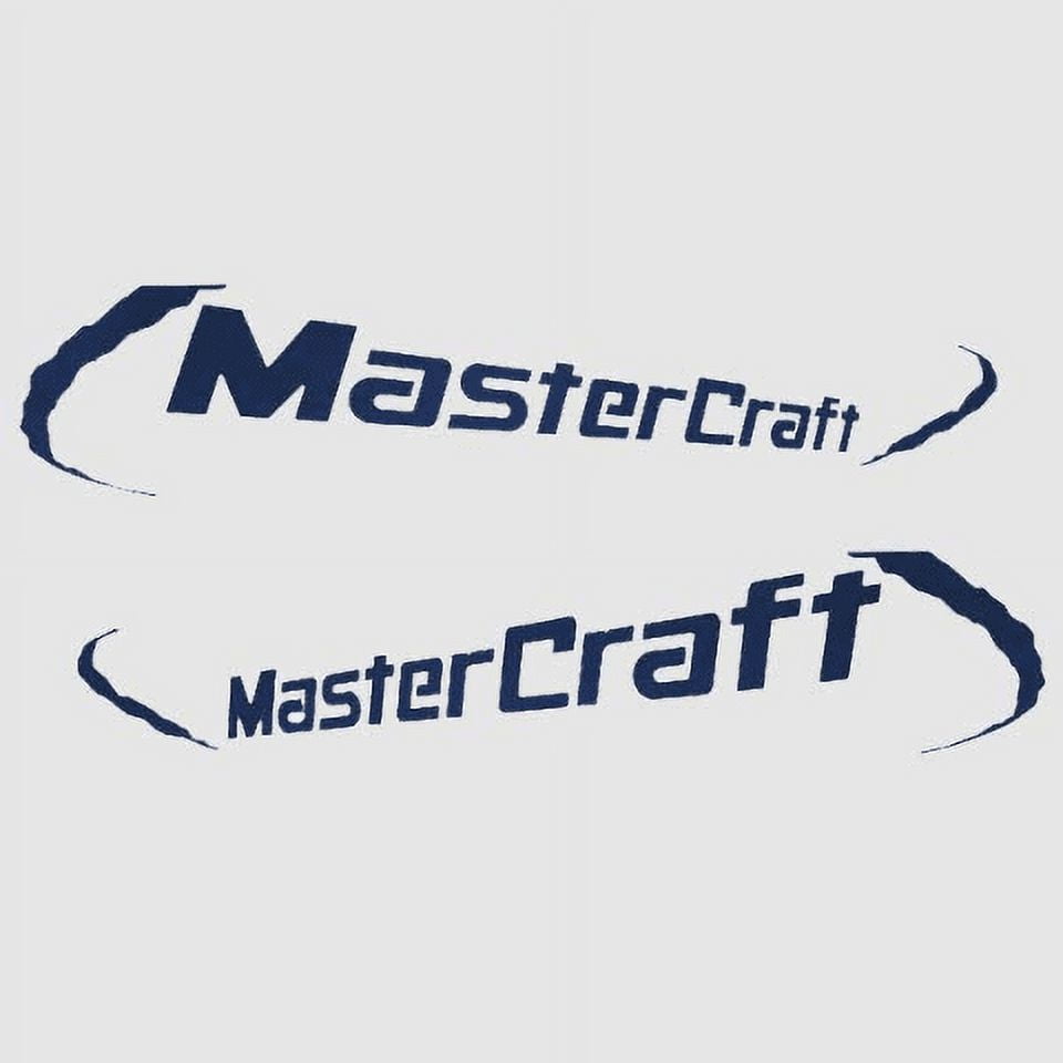 MasterCraft Boat Decal Set 750701 | 2007-2008 Pro Wakeboard Blue 2PC ...