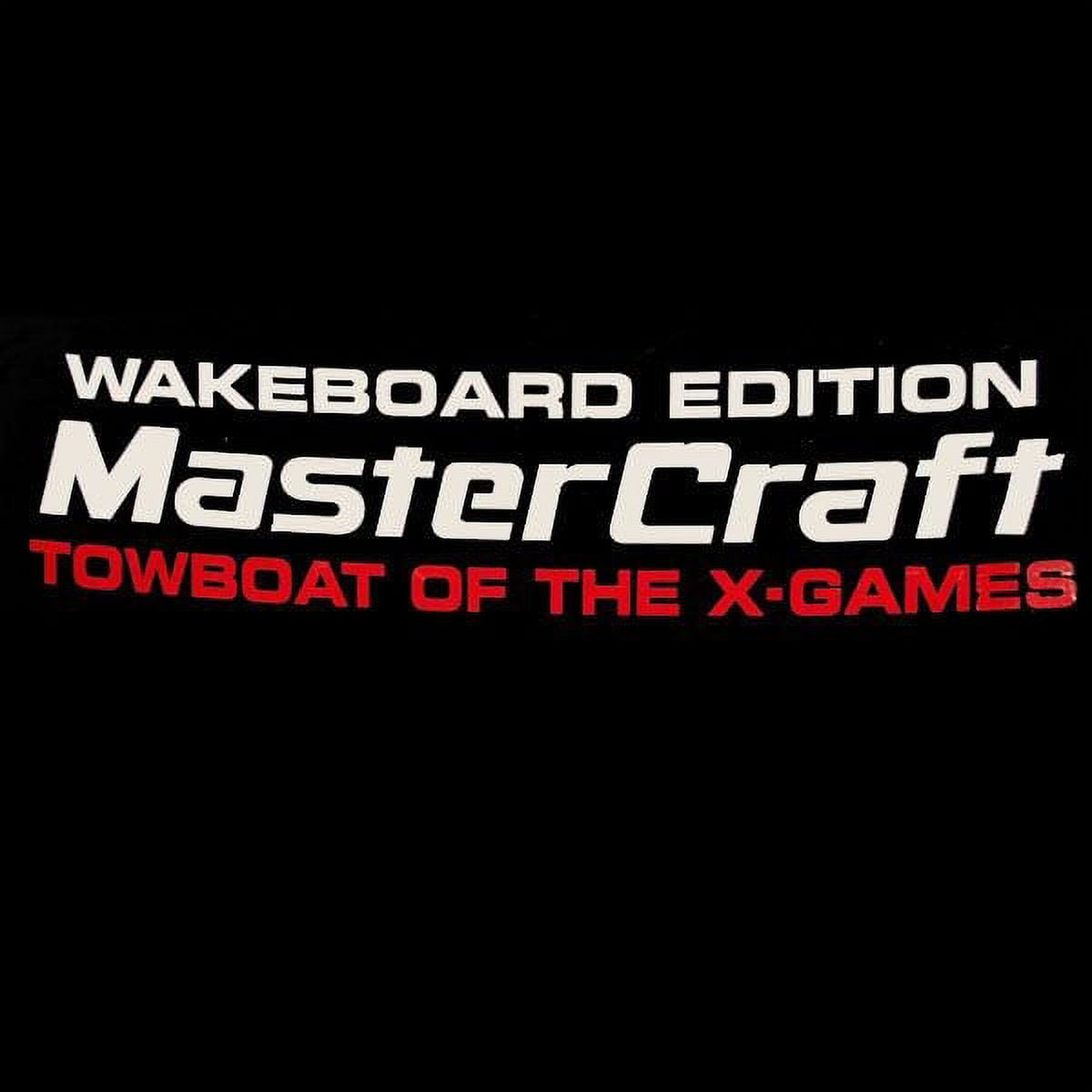 MasterCraft Boat Decal Sticker | OEM Wakerboard Edition Towboat X-Games ...