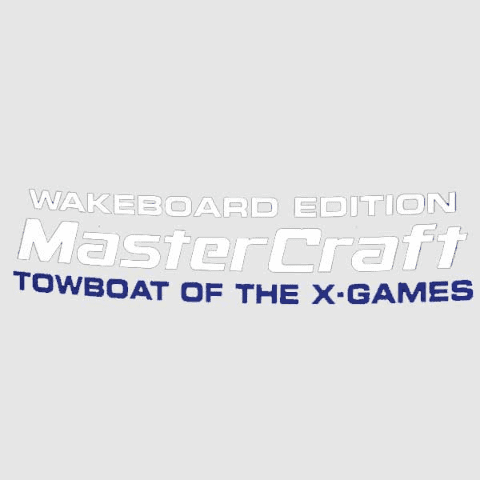 MasterCraft Boat Decal | Wakeboard Edition Towboat X-Games Sticker ...