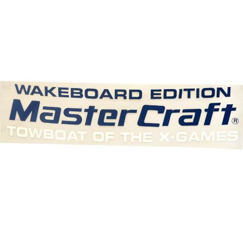 MasterCraft Boat Emblem Decal Sticker | OEM Towboat of The X-Games ...