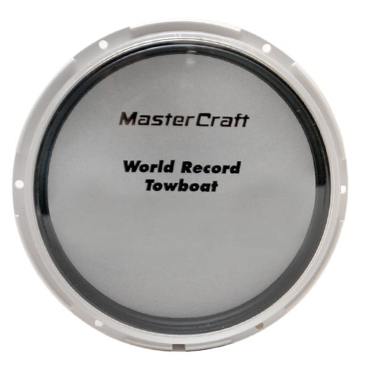 MasterCraft Boat Filler Gauge | Medallion 3 1/4 Inch Silver - Walmart.com