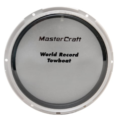 MasterCraft Boat Filler Gauge | Medallion 3 1/4 Inch Silver - Walmart.com