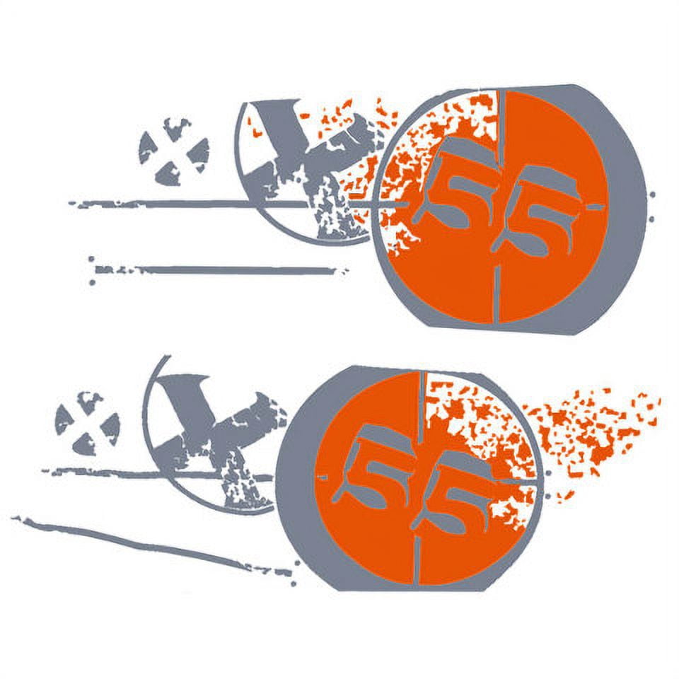 MasterCraft Boat Graphic Decal Stickers | X55 Buoy Orange - Walmart.com