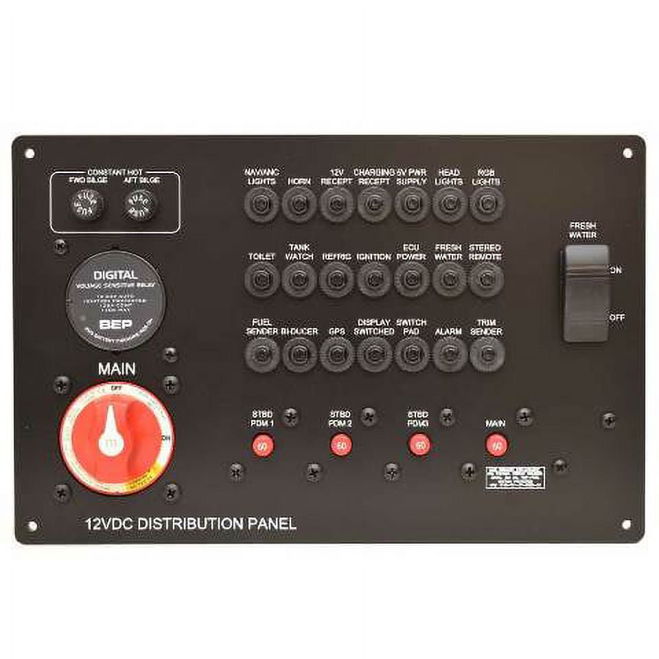 MasterCraft Boat Power Distribution Panel 501260 | X26 Breaker 12VDC ...
