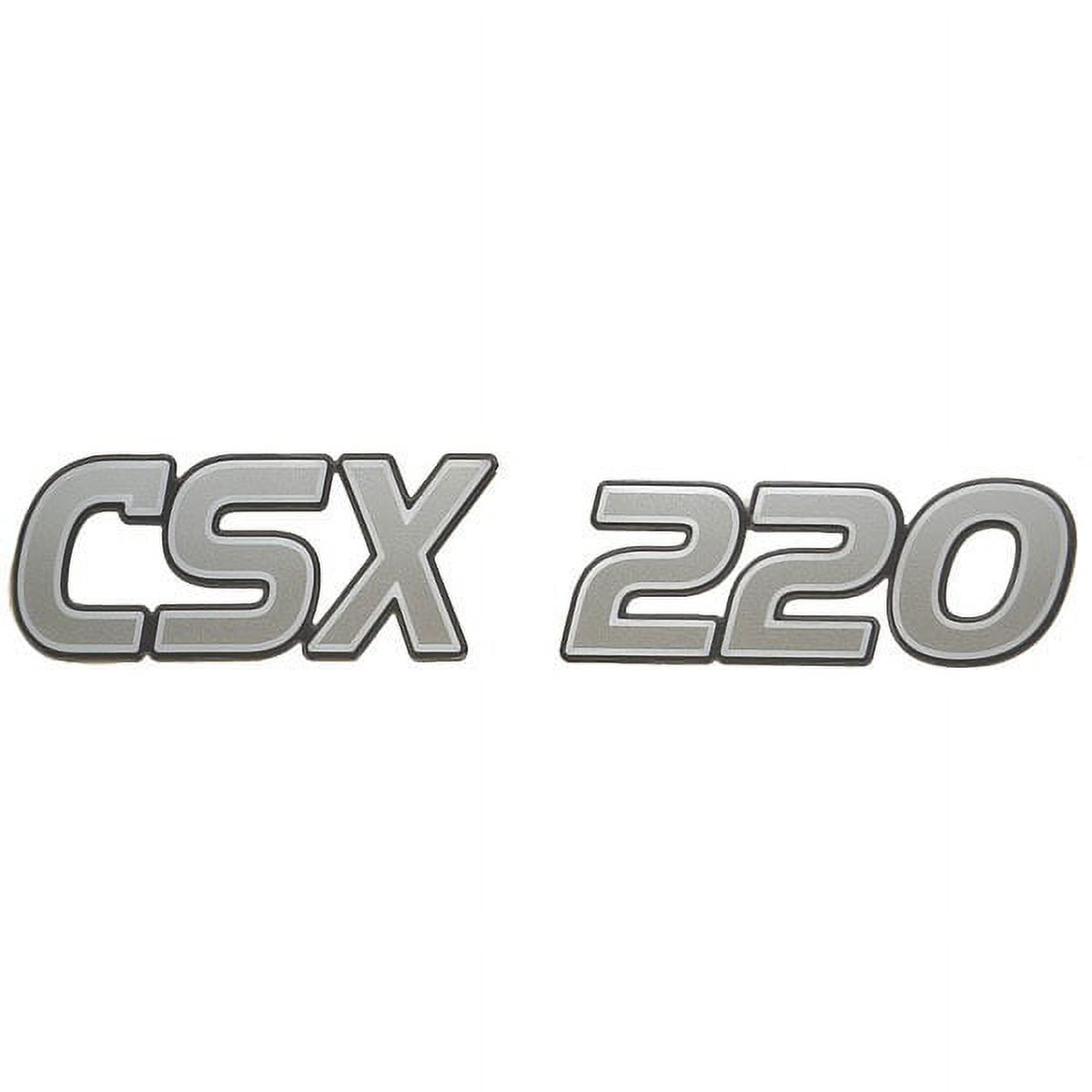 MasterCraft Boat Raised Decal 750073 | CSX 220 Sticker - Walmart.com