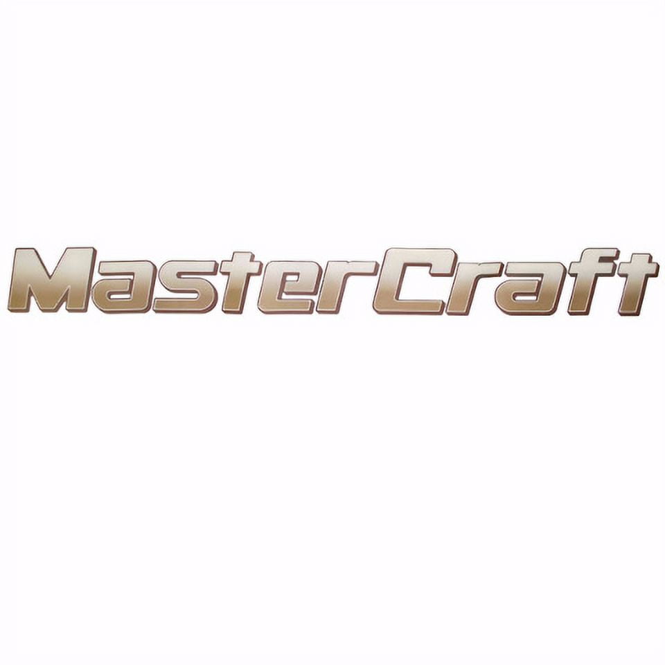 MasterCraft Boat Raised Decal 7506304 | 73 3/4 x 7 1/2 Inch Bronze ...