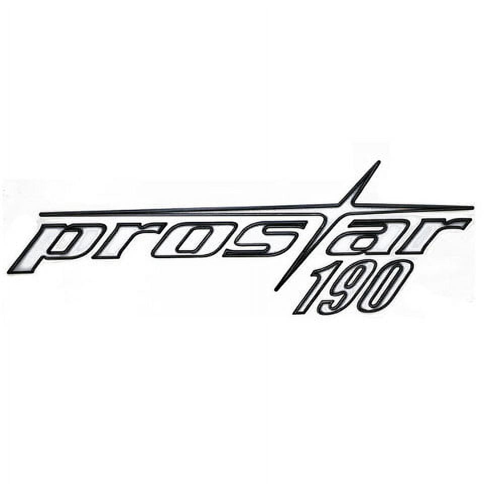 MasterCraft Boat Raised Decal 758402 | OEM ProStar 190 Silver Black ...