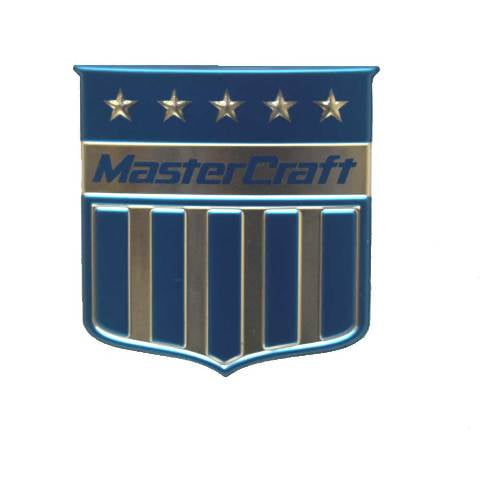 MasterCraft Boat Raised Decal Emblem 7502052 | Transom Shield Blue ...