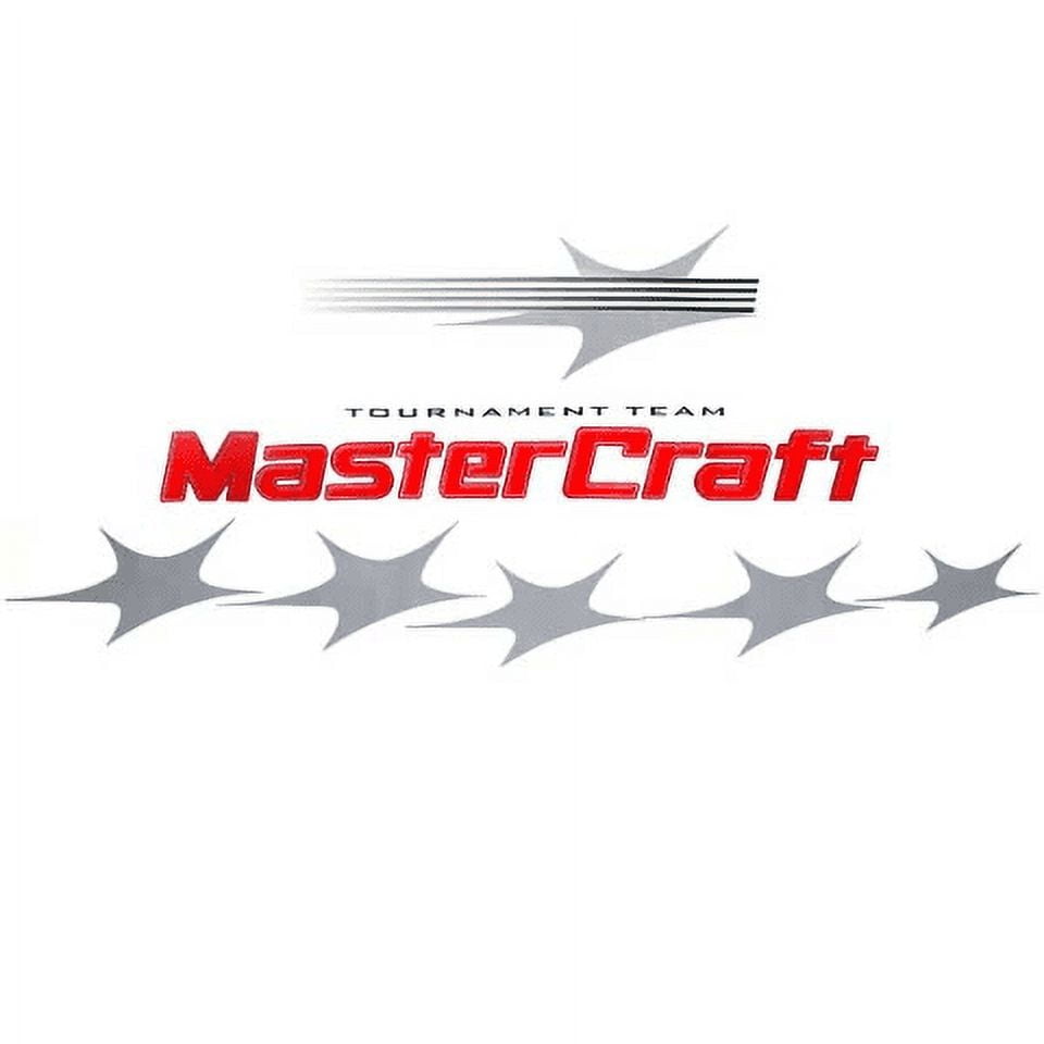 MasterCraft Boat Raised Decal Stars Logo | 197 ProStar 2007 Sticker ...