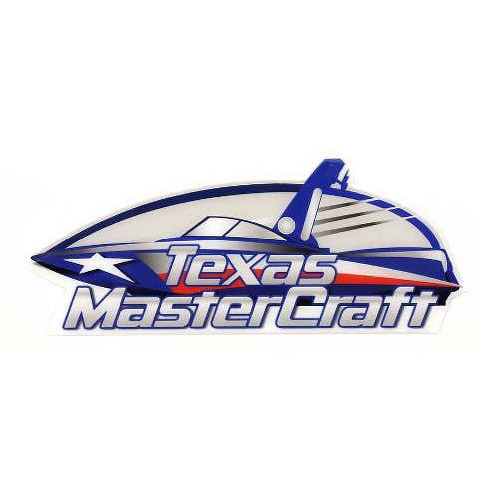 MasterCraft Boat Raised Decal U34679-01 | Texas Sticker - Walmart.com
