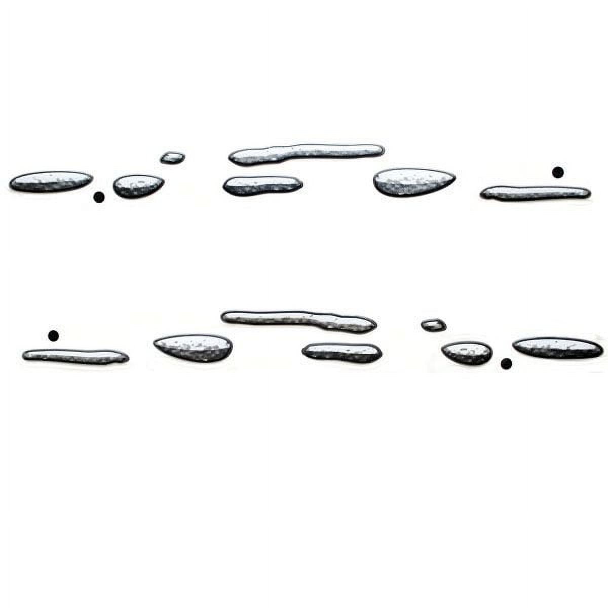 MasterCraft Boat Raised Decals 7580721 | X-Star Water Drop (Set ...
