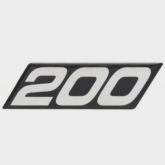 MasterCraft Boat Raised Emblem Decal 750130 | 200 Designator Sticker ...