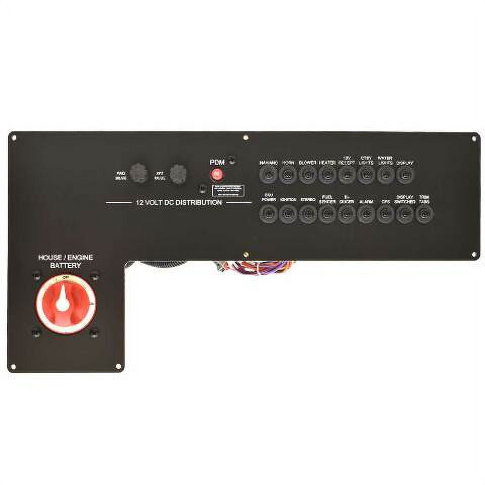 MasterCraft Boat Single Battery Control Panel 508132A | NXT 2022 12V DC ...