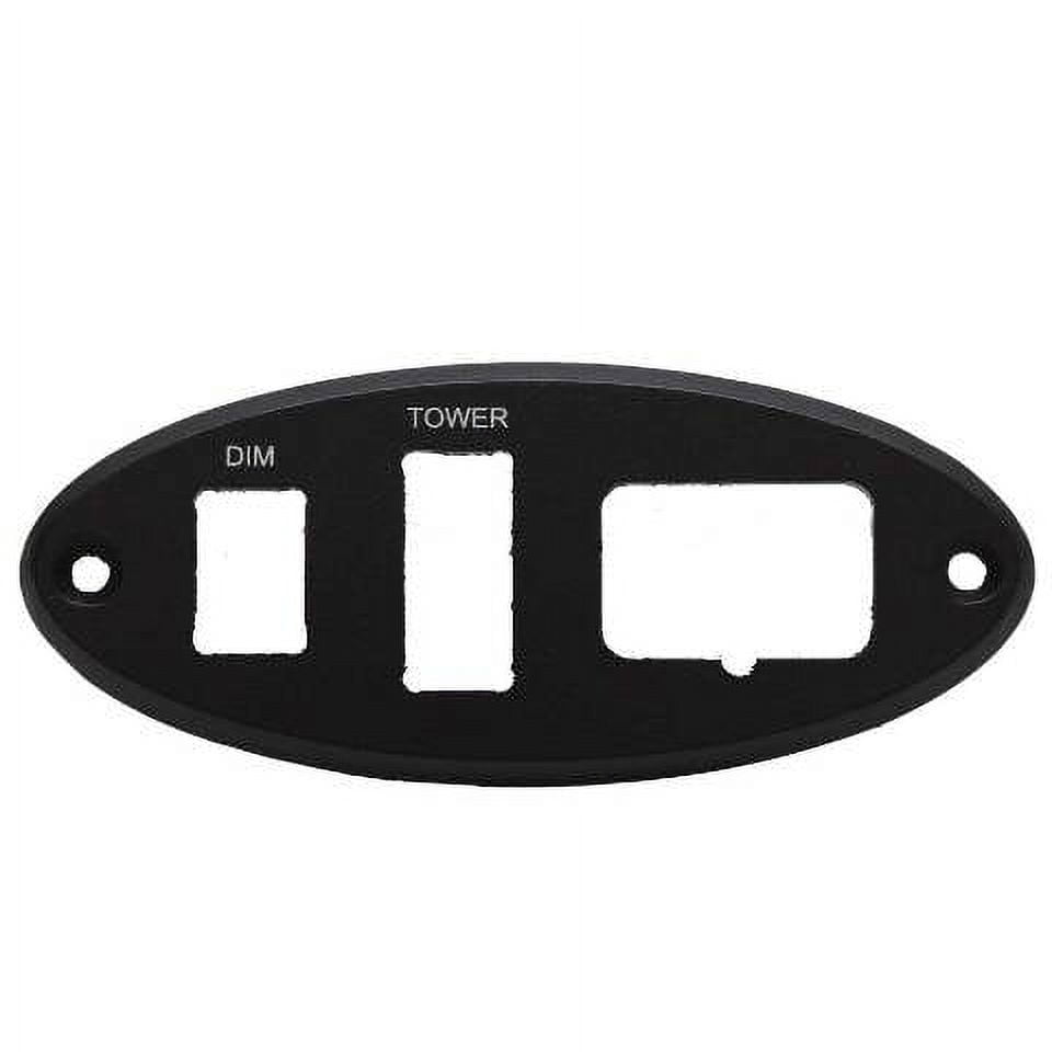MasterCraft Boat Switch Plate 502295 | Tower Black - Walmart.com