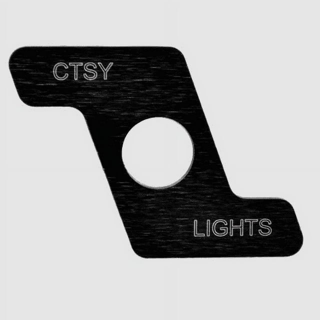 MasterCraft Boat Switch Plate Panel | Black Seat Courtesy CTSY Lights ...