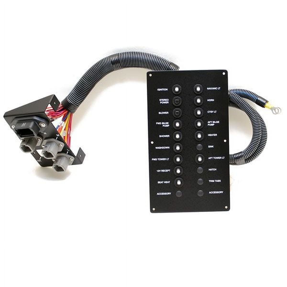 MasterCraft MCB-1846 Black Boat Breaker Panel - Walmart.com