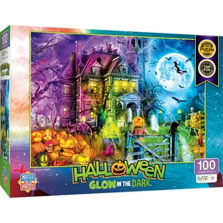 MasterPieces Glow in the Dark Hidden Images Floral Frenzy Puzzle, 500 ...