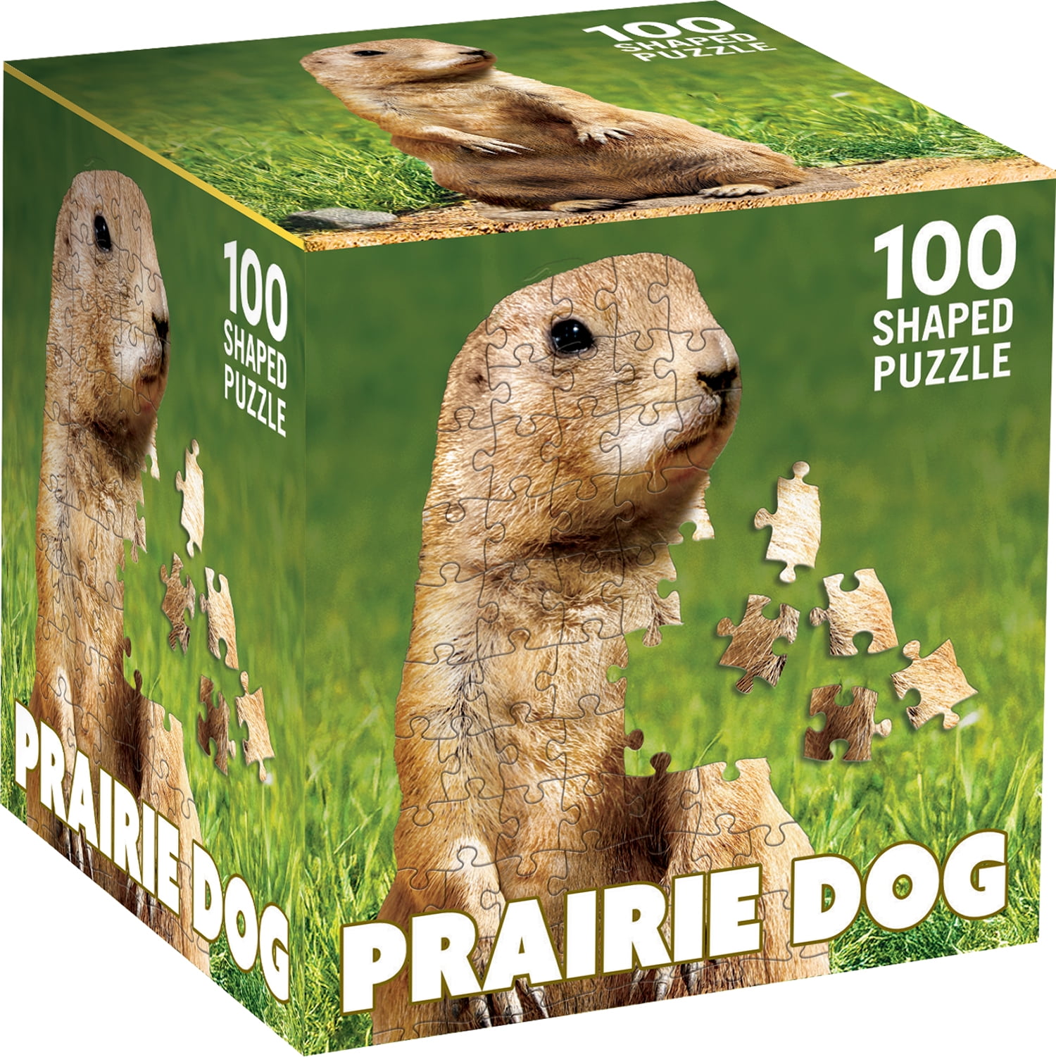 MasterPieces 100 Piece Jigsaw Puzzle - Prairie Dog - 8.3"x15.8 ...