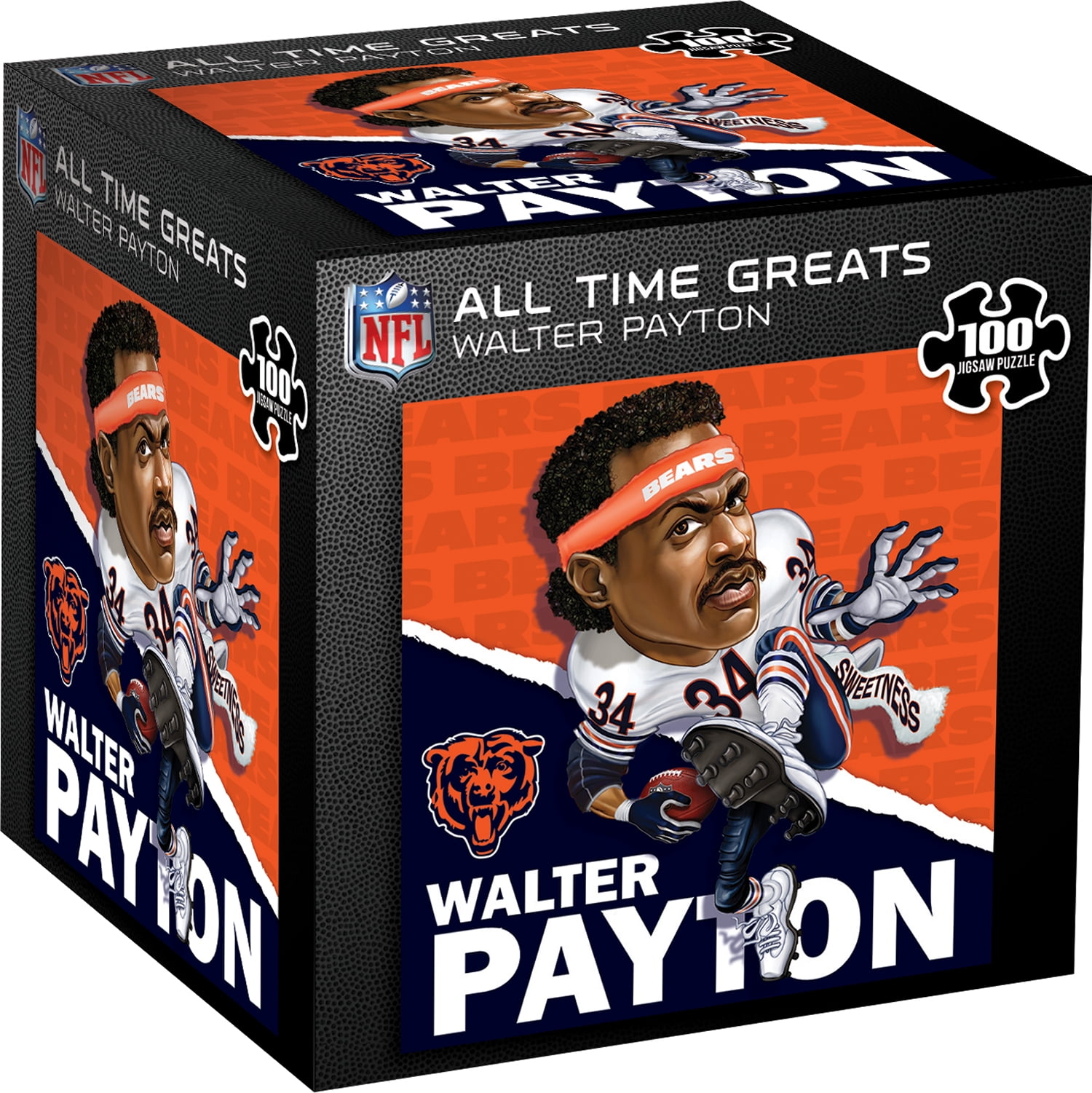 MasterPieces 100 Piece Puzzle - Chicago Bears All-Time Greats - Walter ...