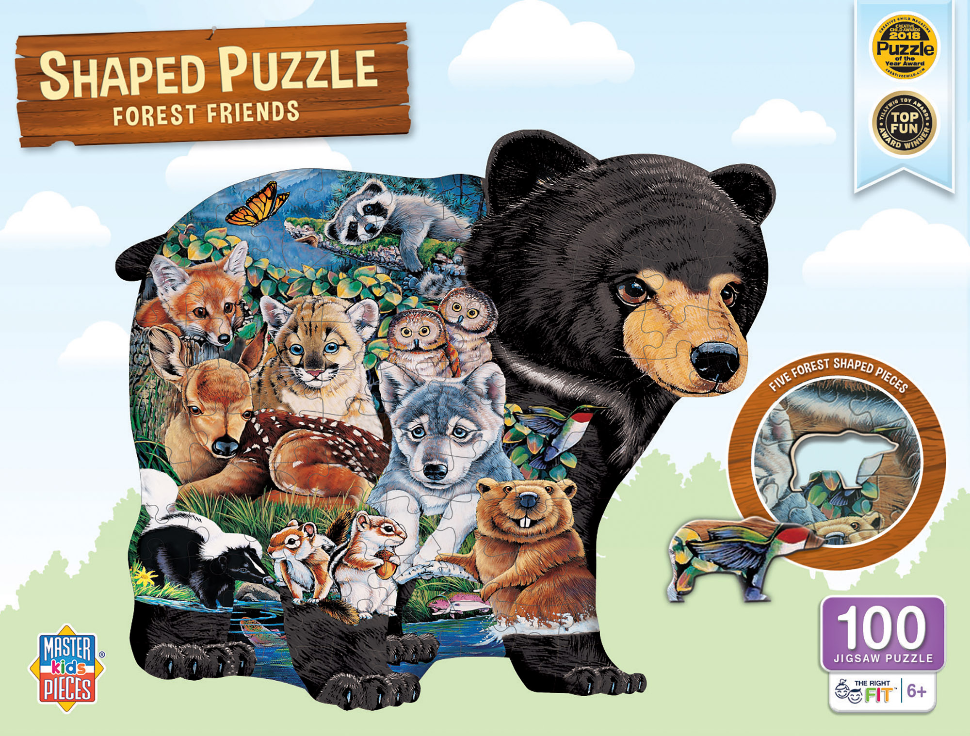 Andrews+Blaine 500-Piece My Furry Friends Puzzle - Walmart.com