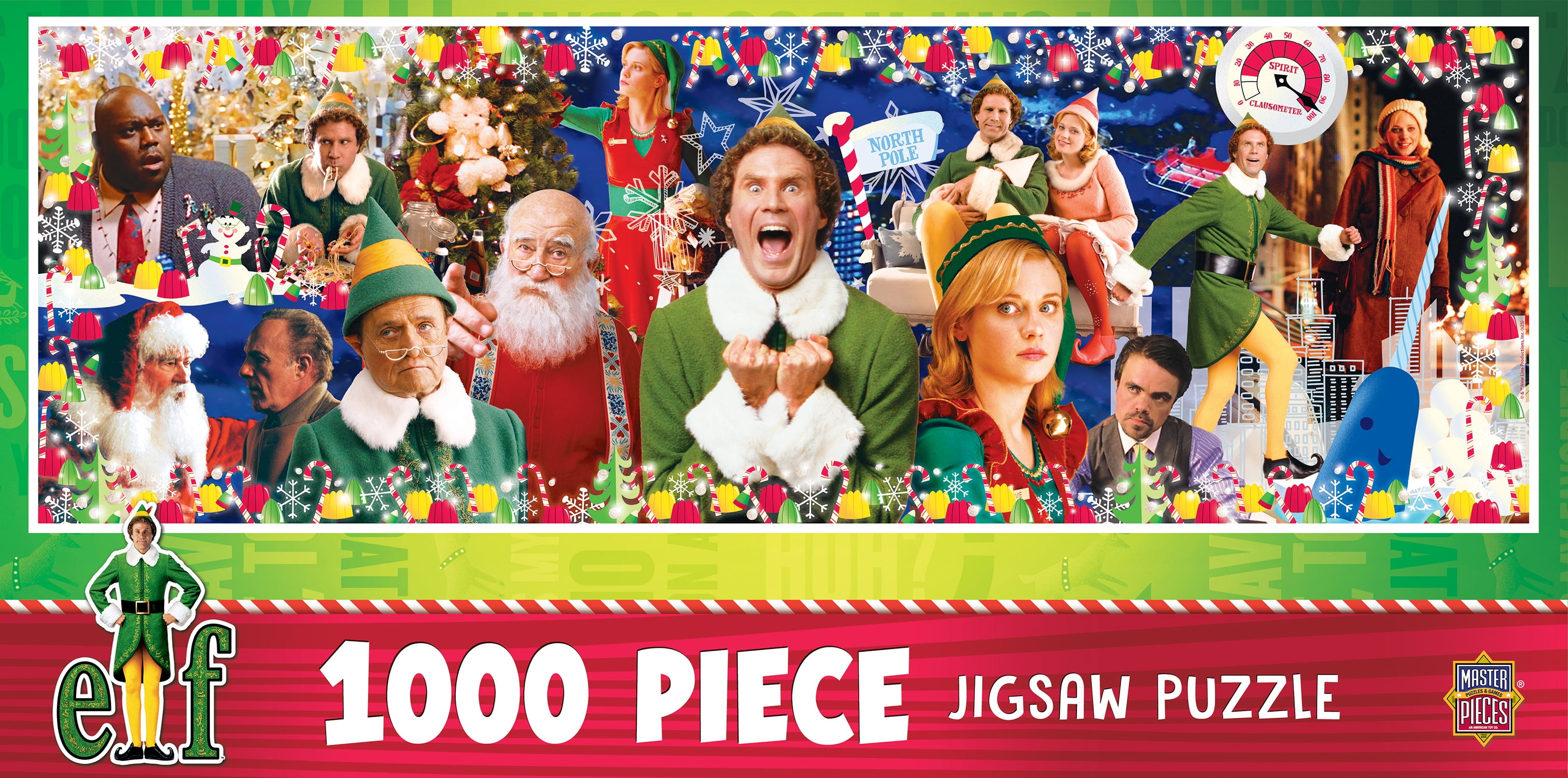 MasterPieces 1000 Piece Christmas Jigsaw Puzzle - Elf - Walmart.com