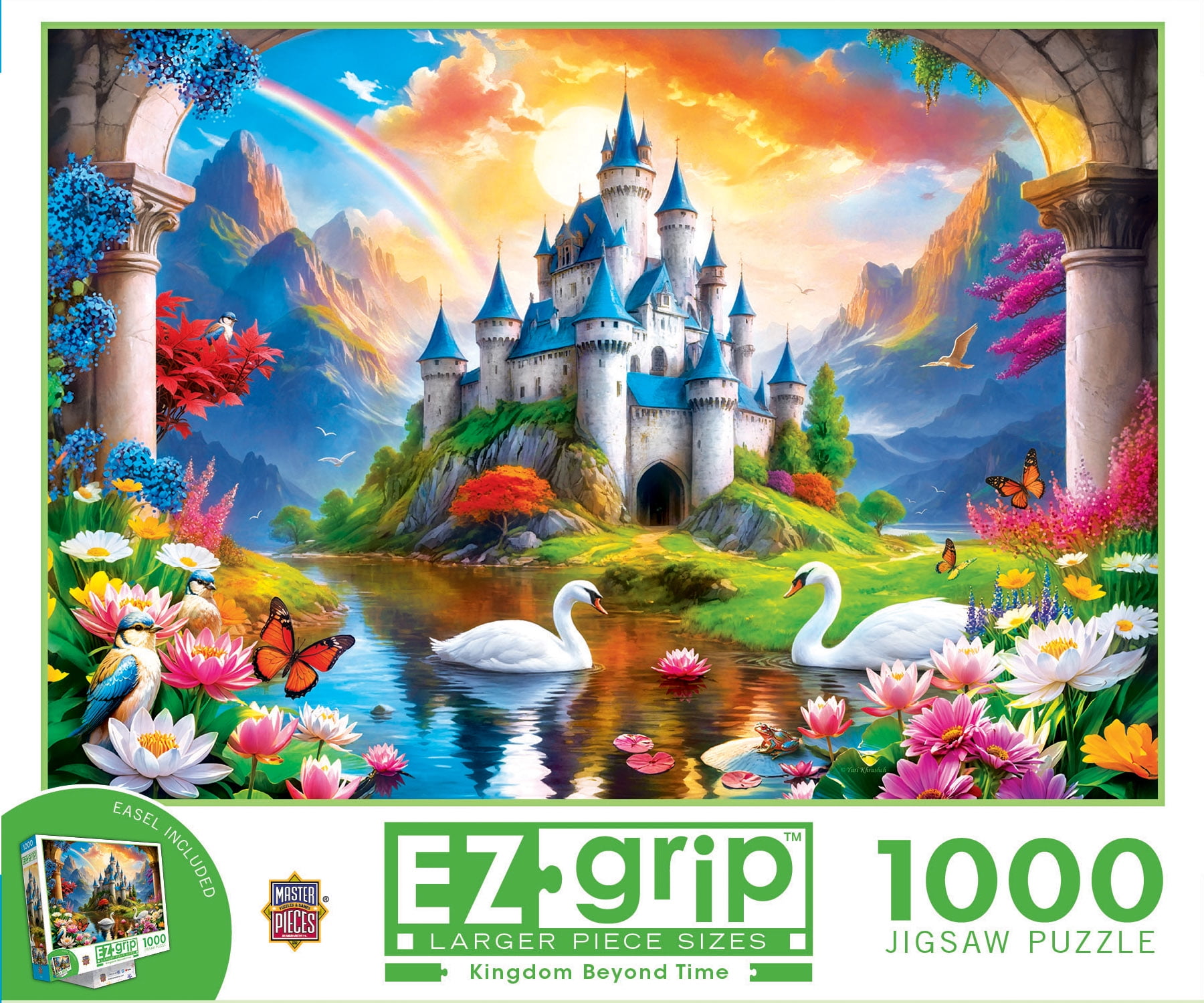 MasterPieces 1000 Piece Jigsaw Puzzle - Kingdom Beyond Time - World ...
