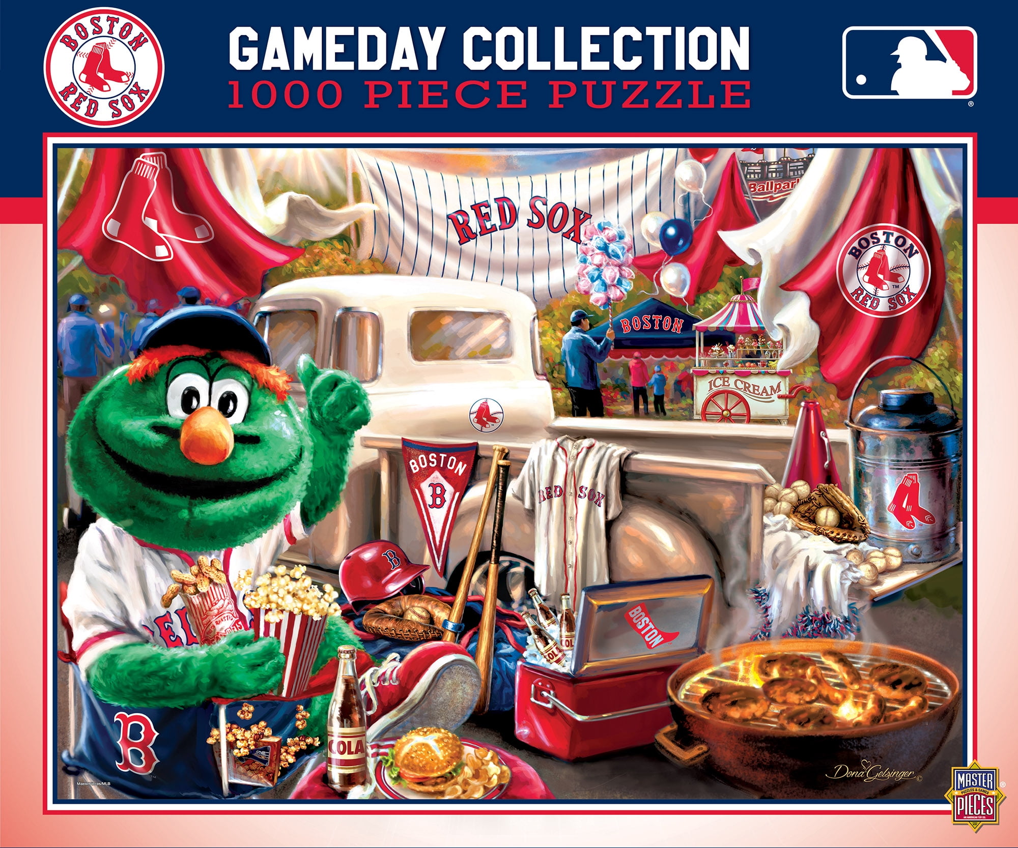 MasterPieces 1000 Piece Jigsaw Puzzle - MLB Boston Red Sox Gameday ...