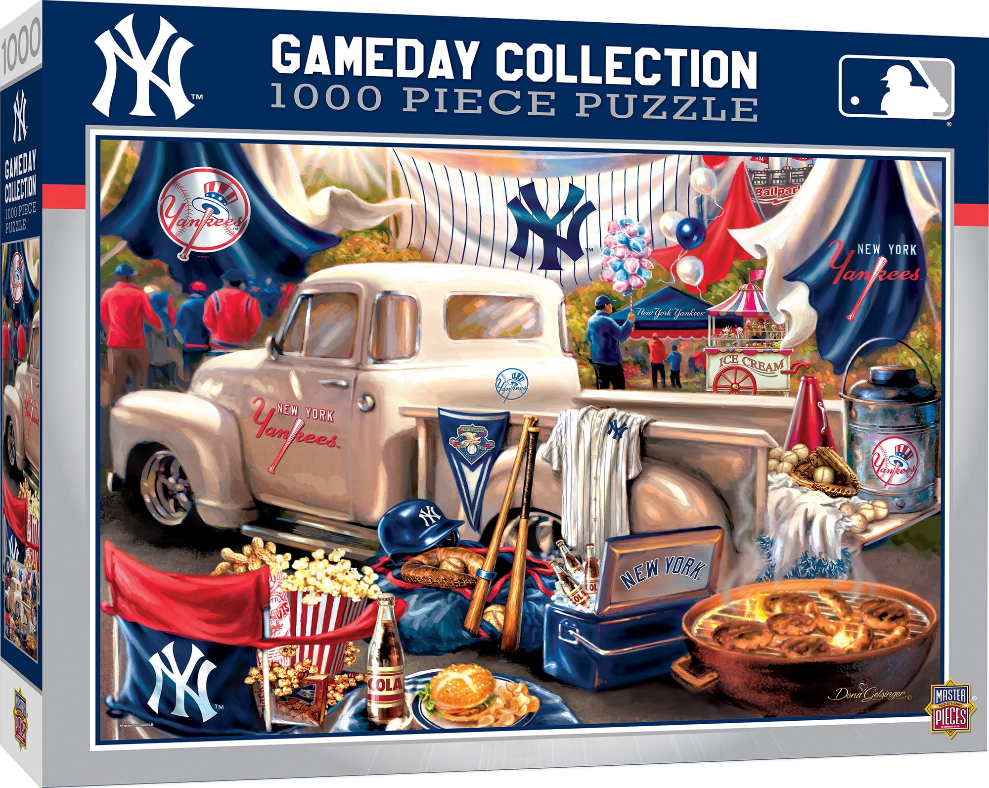 MasterPieces 1000 Piece Jigsaw Puzzle - MLB New York Yankees Gameday ...