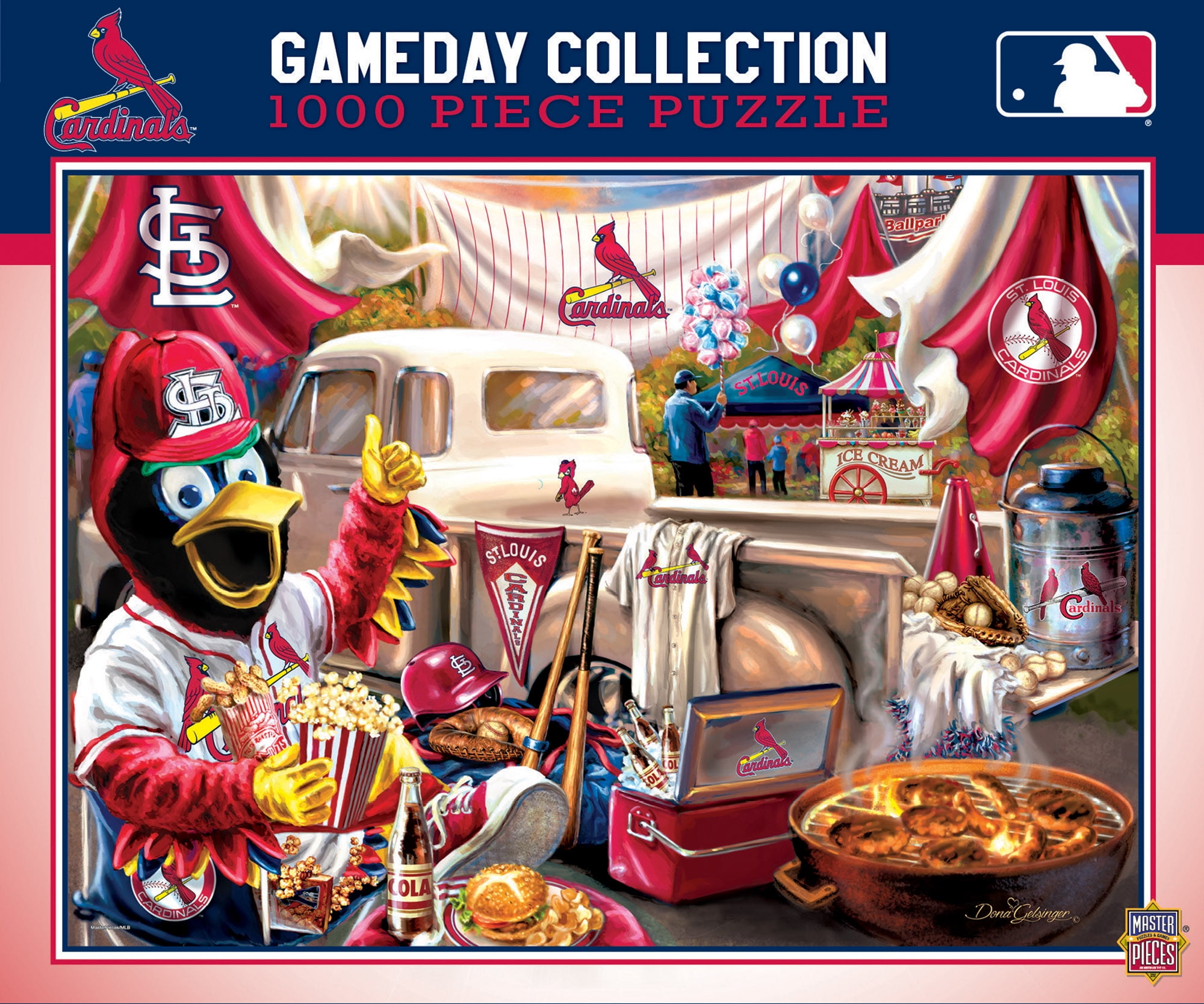 MasterPieces 1000 Piece Jigsaw Puzzle - MLB St. Louis Cardinals Gameday ...